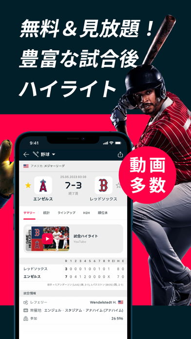 【すぐわかる！】『Flashscore - 各種スポーツ試合速報、ライブスコア』 - アプリブ